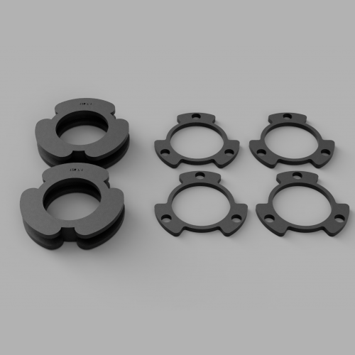 Kit #101062 – 2019-2020 Ford Ranger 2wd/4wd 2″ Front Level Kit – Traxda